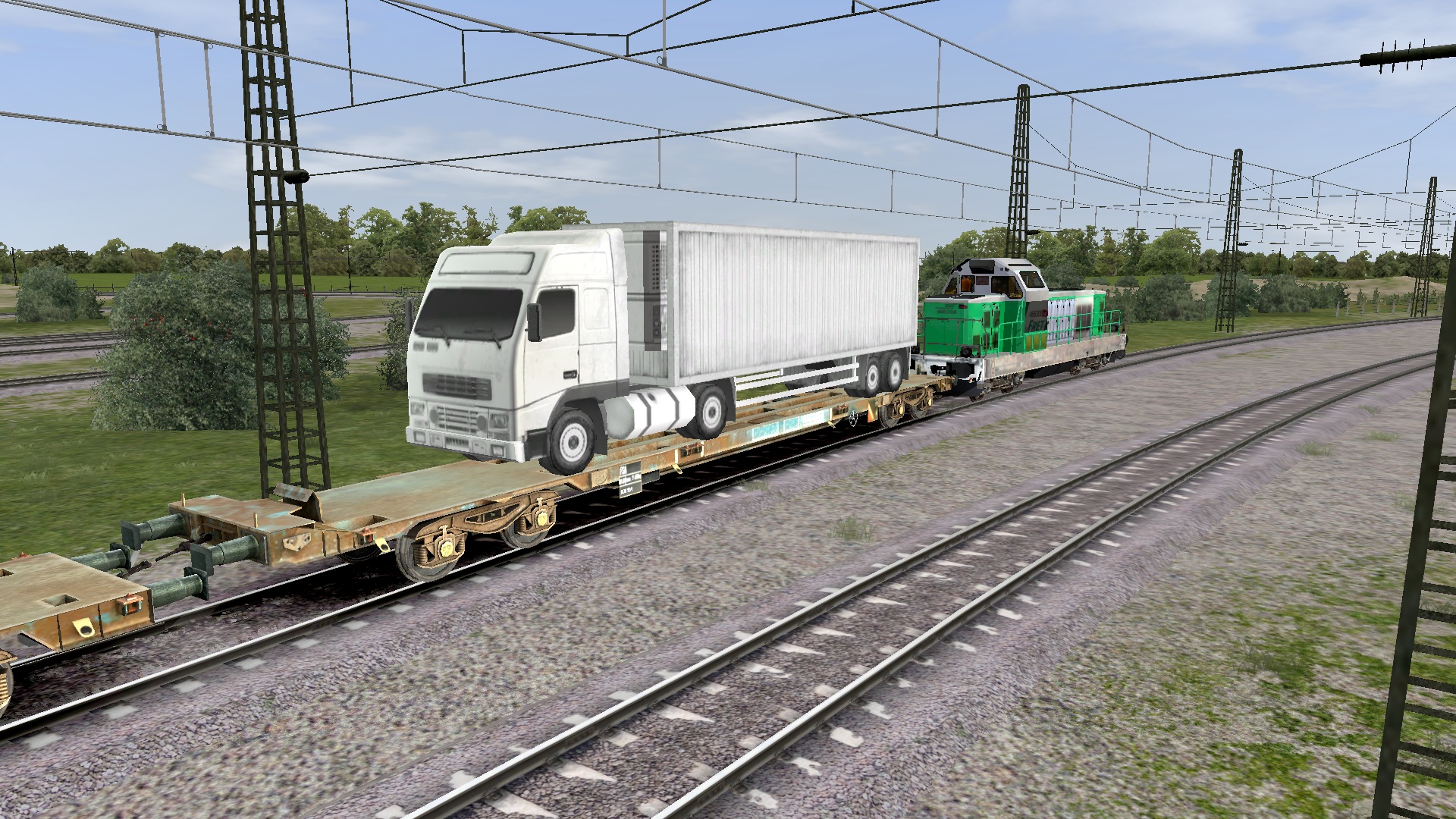 [Wagons] FSA Semi remorque - Création de matériel roulant - RailSim-fr.com
